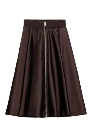 Prada Re-Nylon Midi Skirt Moro