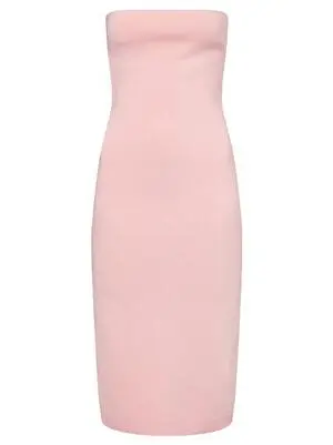 Jacquemus La Robe Maille Sera Knit Midi Dress - Light Pink