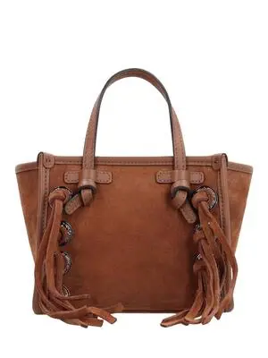 GIANNI CHIARINI Miss Marcella Mini Handbag - Brown