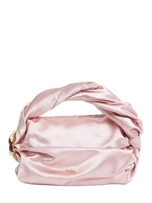 Simkhai Ruched Top-handle Bag - Pale Pink