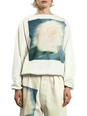 TANAKA Graphic-print Sweatshirt - White