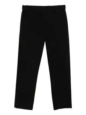 JAMES PERSE Cotton Poplin Trousers - Black