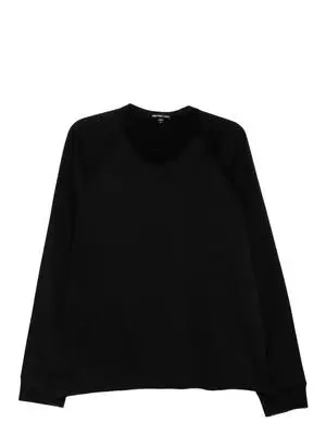 JAMES PERSE Terry T-shirt - Black