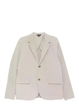 JAMES PERSE Cotton Poplin Blazer - Neutrals