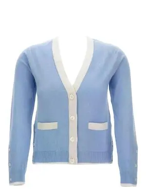 Thom Browne Cashmere Cardigan - Blue