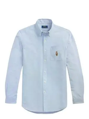 Polo Ralph Lauren Cotton Long-sleeve Shirt - Blue