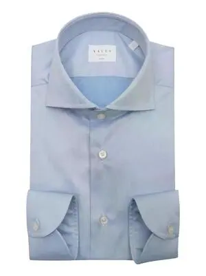XACUS Buttoned Cotton Shirt - Blue
