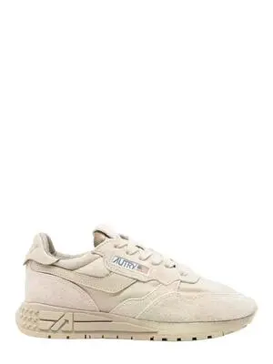 AUTRY Suede Low-top Sneakers - Neutrals