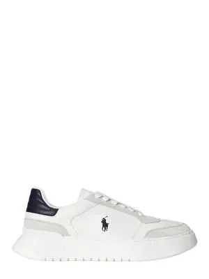 Polo Ralph Lauren Leather Low-top Sneakers - White