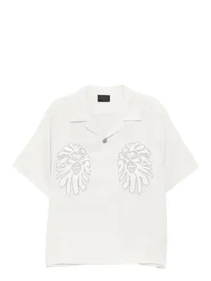A BATHING APE Stud-embellished Shirt - Neutrals
