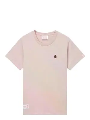 FINGERCROXX Embroidered Cotton T-shirt - Pink