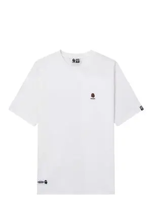FINGERCROXX Embroidered Logo T-shirt - White