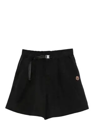 FINGERCROXX Embroidered-logo Short - Black