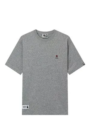 FINGERCROXX Embroidered-logo T-shirt - Grey