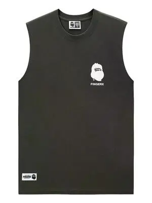 FINGERCROXX Graphic-print Muscle Vest - Green