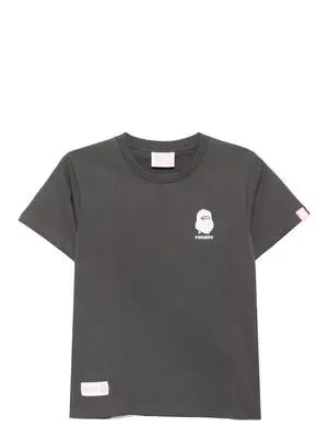 FINGERCROXX Logo-printed T-shirt - Grey