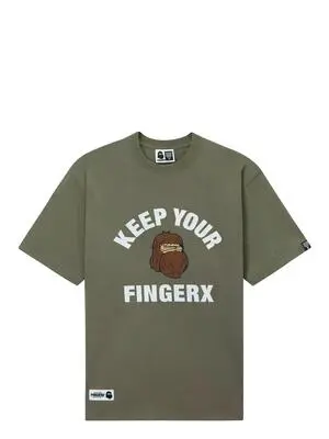 FINGERCROXX Graphic-print T-shirt - Green
