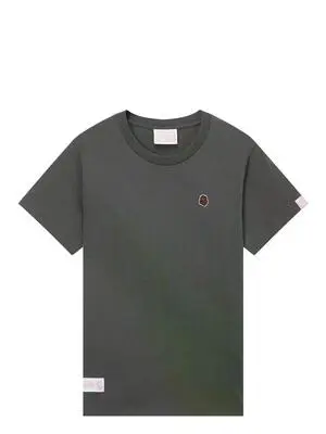 FINGERCROXX Embroidered-logo Cotton T-shirt - Grey