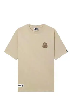 FINGERCROXX Embroidered-patch T-shirt - Neutrals