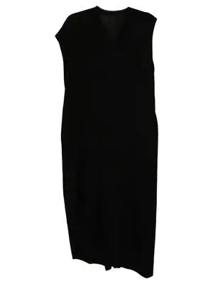 JNBY Wool V-Neck Sleeveless Dress
