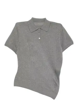 JNBY Knitted Polo Top - Grey