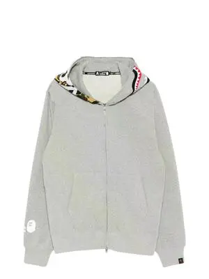 MASTERMIND WORLD X Bape Camo-panel Hoodie - Grey