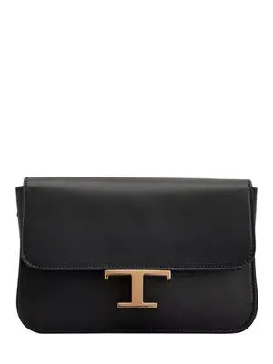 TOD'S Leather Mini Bag - Black