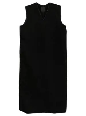 JNBY Denim V-neck Dress - Black