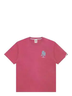 AAPE BY *A BATHING APE® Logo-print Crew-neck T-shirt - Pink