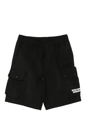 FINGERCROXX Cargo Shorts - Black