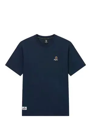 FINGERCROXX Embroidered-logo T-shirt - Blue