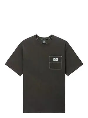 FINGERCROXX Pocket-detail T-shirt Grey