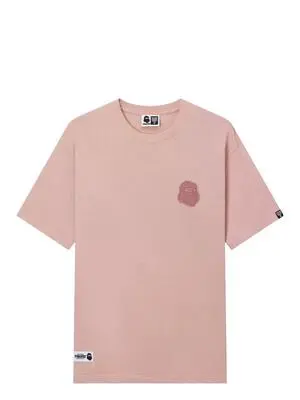 FINGERCROXX Embroidered-patch T-shirt - Pink