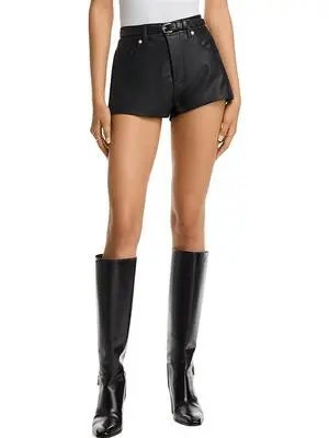 Blanknyc Faux Leather Hot Shorts - Rock Star