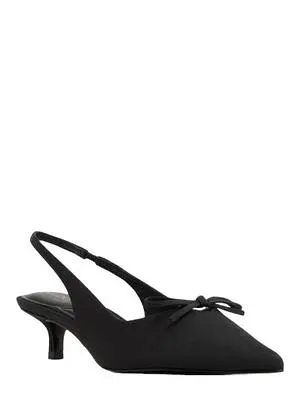 Aldo Azizza Slingback Kitten Heel Pumps Black
