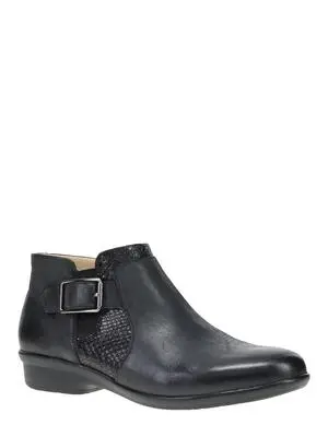 Dansko Carolyn Bootie - Black Burnished Calf