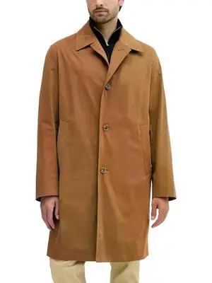 BOSS Button-fastening Coat - Brown