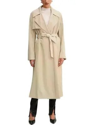 BOSS Calissya Belted Trench Coat - Neutrals