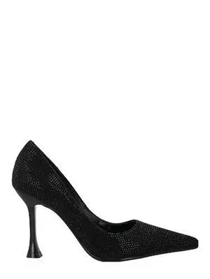 MANUFACTURE D'ESSAI Pumps With Crystals - Black
