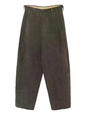 UMA WANG Wide Leg Linen Trousers