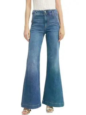 BOSS High-waisted Flare Jeans - Blue