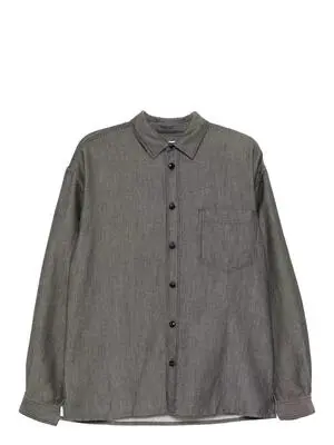 You Must Create Pinstripe Shirt - Grey