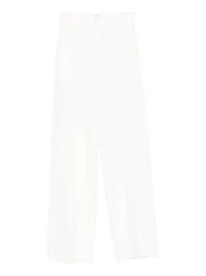 Marella Wide-leg Trousers - White
