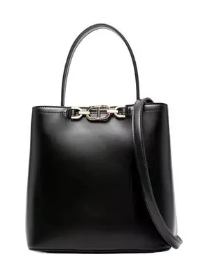 TWINSET Chain-link Bucket Bag - Black