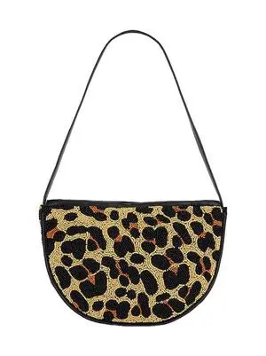 SIMONMILLER Belo Half Moon Bag - Leopard