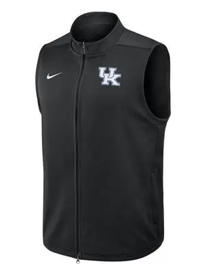 Nike Kentucky Victory Therma-fit College Full-zip Vest - Black
