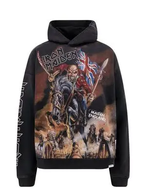 REPRESENT Iron Maiden X Steed Cotton Sweatshirt - Black