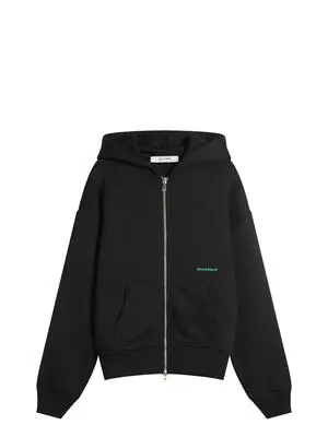ABOUT:BLANK 20th Anniversary Zip Hoodie - Black/emerald