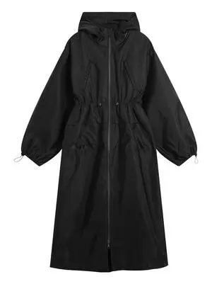 Cecilie Bahnsen Bowie Long Anorak Coat - Black
