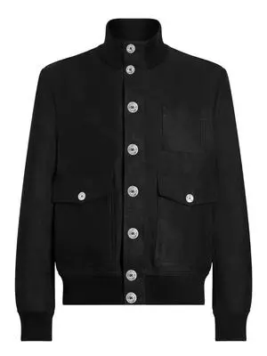 Dolce & Gabbana Multi-pocket Button-up Jacket - Black